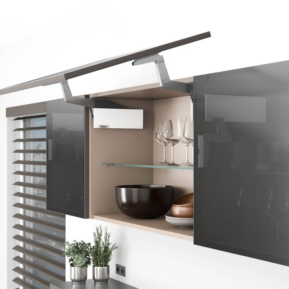 AVENTOS HS top комплекты AVENTOS HS top 28/35 узкая алюминиевая рамка ...